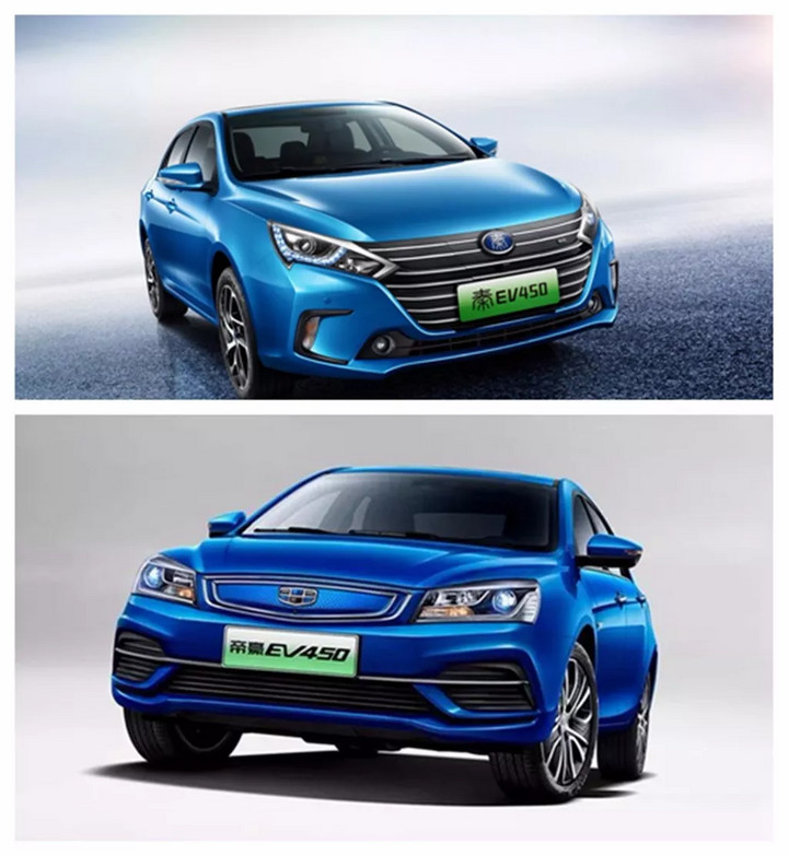 续航超400km 帝豪EV450/比亚迪秦EV450 你选谁？ - 第一电动网